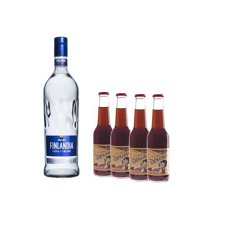 водка Finlandia 4 бр х Paoletti Spuma 700