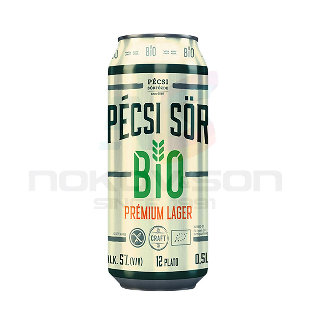био бира Pecsi Sor Premium Lager - онлайн магазин за алкохол Ноков и Син