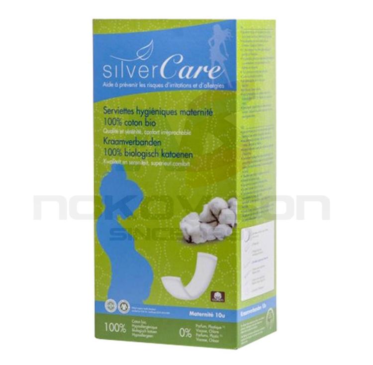 дамски превръзки Silver care Serviettes hygieniques maternite,10 броя