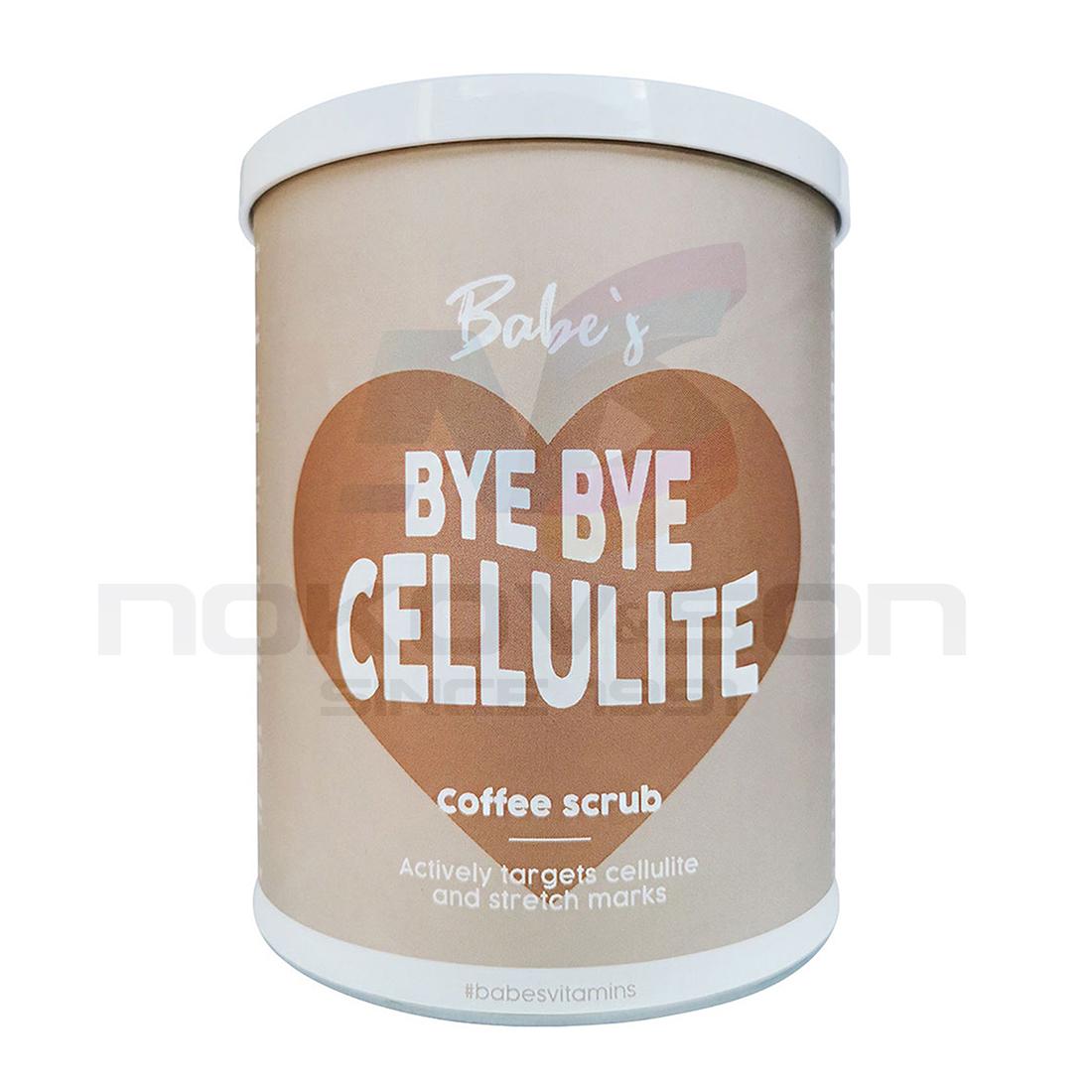 скраб за тяло Babe's Bye Bye Cellulite,Coffe scrub - онлайн магазин за алкохол Ноков и Син