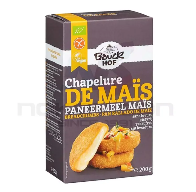 галета Bauckhof Chapelure De Mais Paneermeel Mais