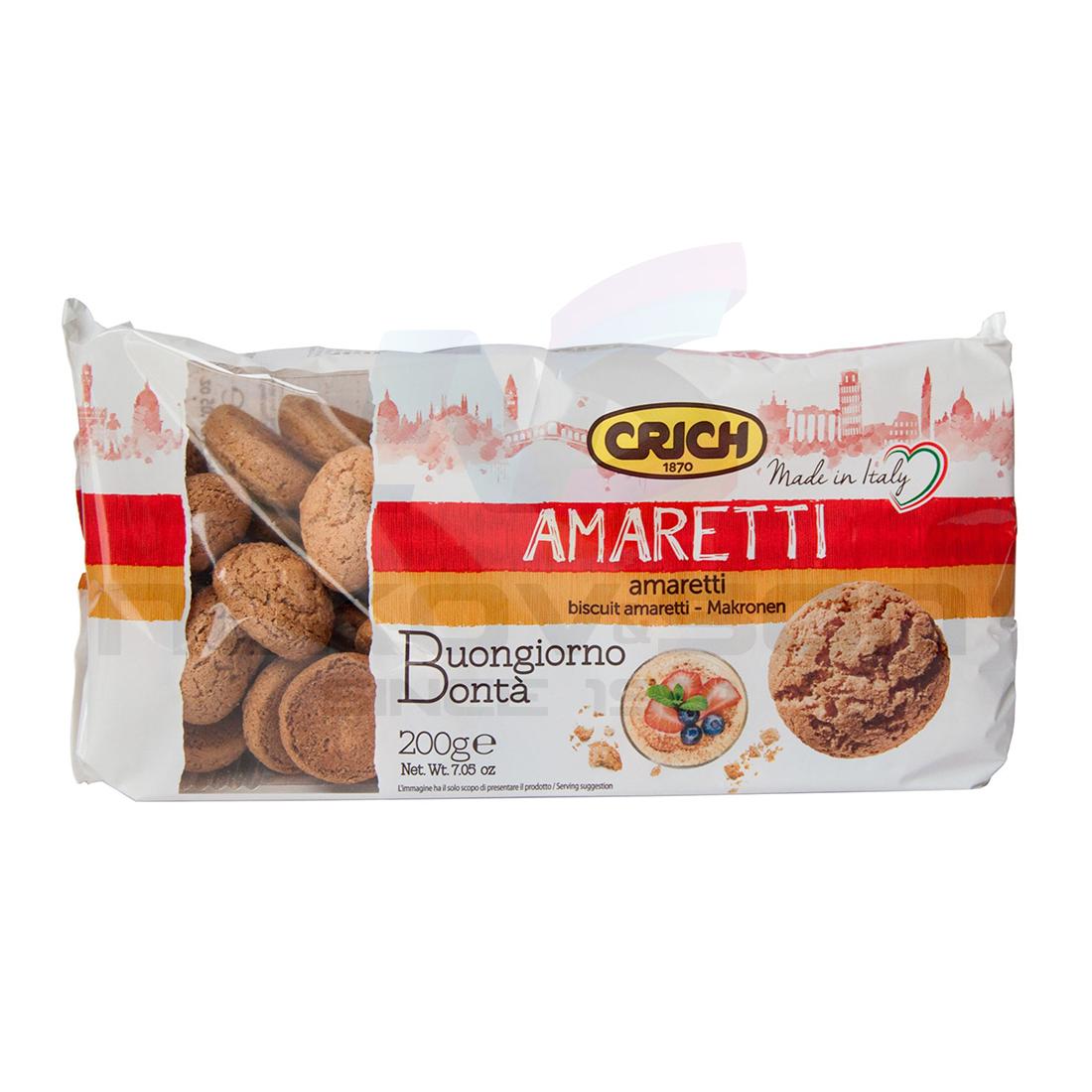 бисквити Crich Biscuit Amaretti - онлайн магазин за алкохол Ноков и Син