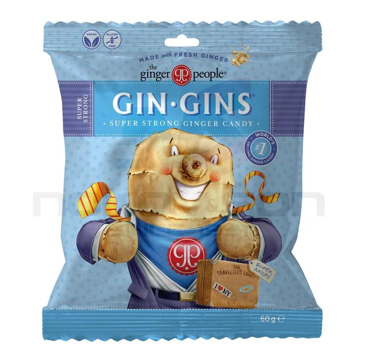 бонбони The Ginger People GinGins Super Strong Ginger Candy