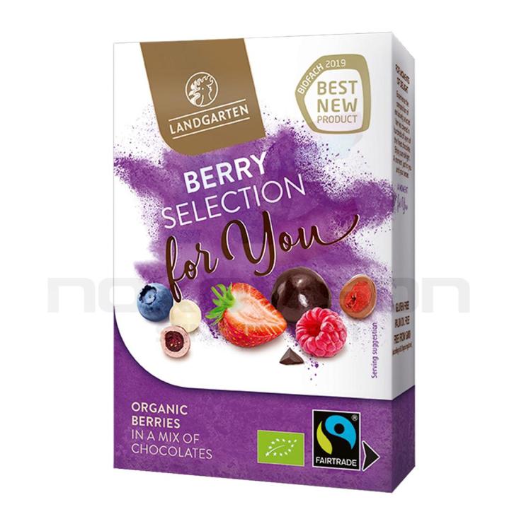 десерт Landgarten Organic Berries in a Mix of Chcolates