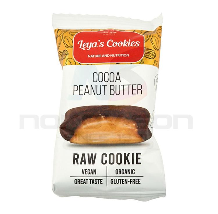 био десерт Leya's Cookies Cocoa Peanut Butter Raw Cookie
