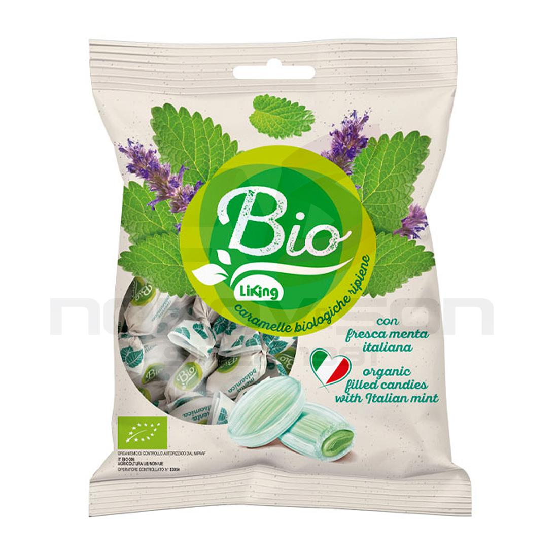био бонбони Bio Liking Organic Filled Candies with Italian Mint ...