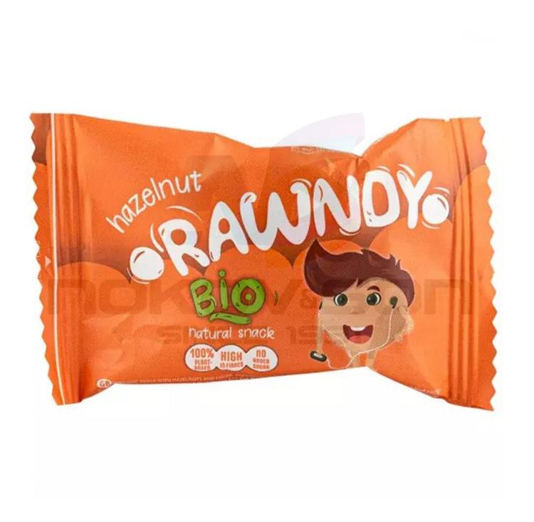 био десерт Rawndy Hazelnut Bio Natural Snack