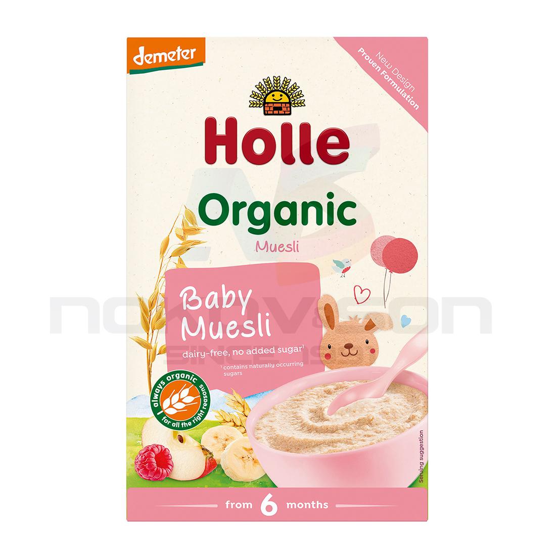 био каша Holle Organic Baby Muesli - онлайн магазин за алкохол Ноков и Син