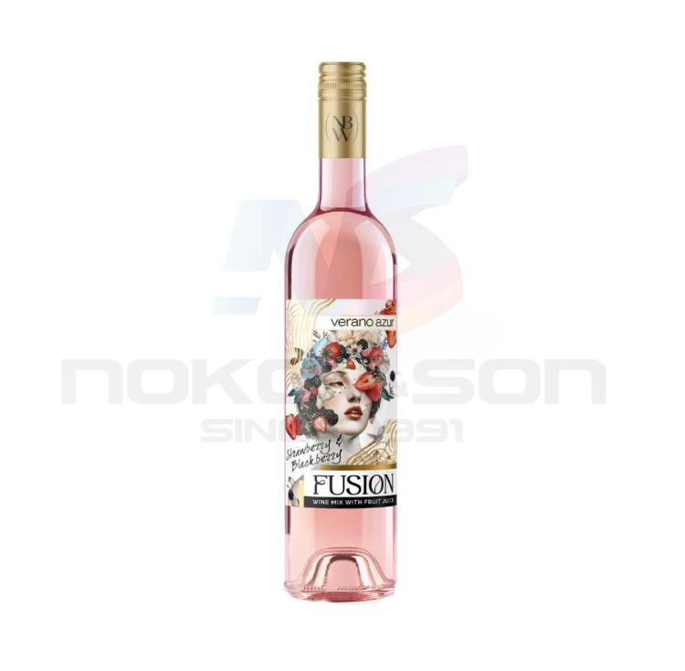вино розе Verano Azur Fusion Strawberry & Blackberry 750 ml | Ноков и Син