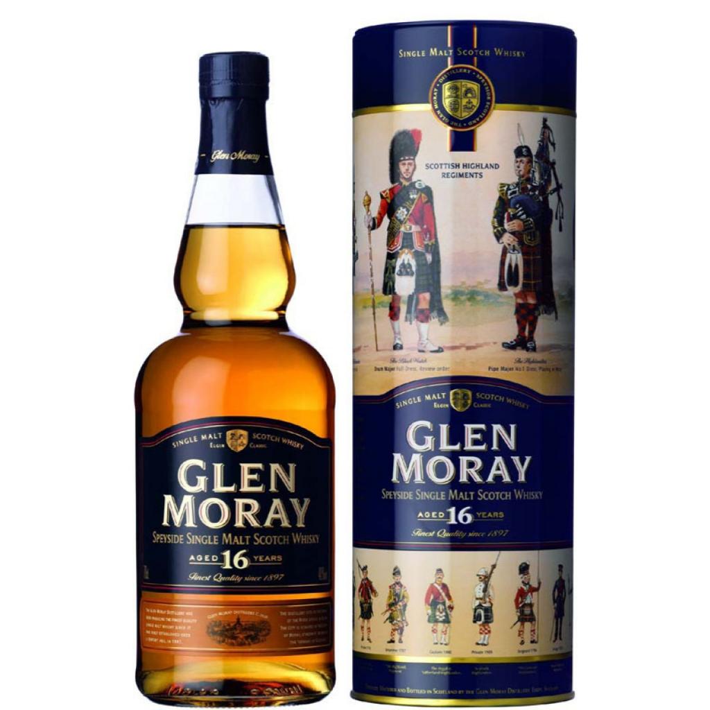 уиски Глен Морей 700мл малц 16YO GLEN MORAY