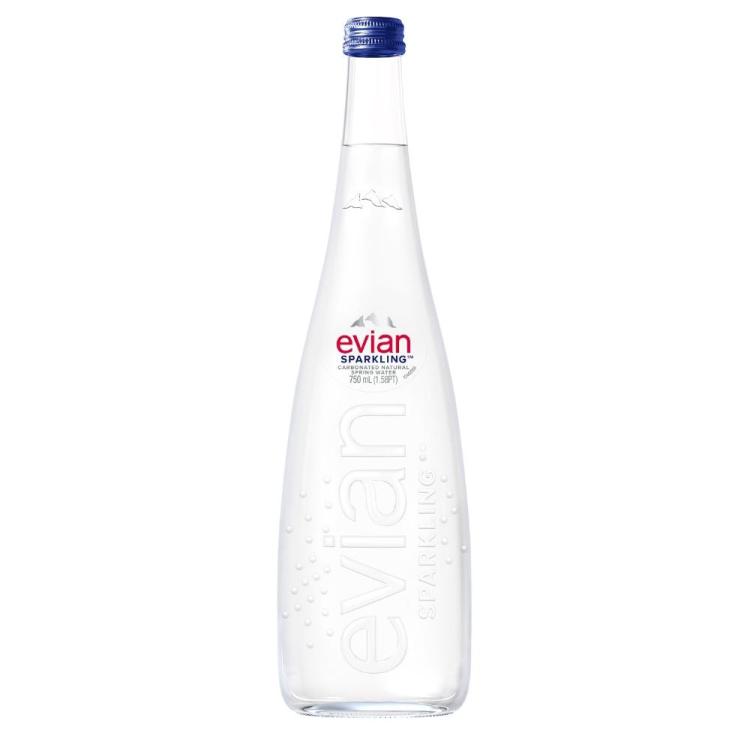 газирана вода evian 750