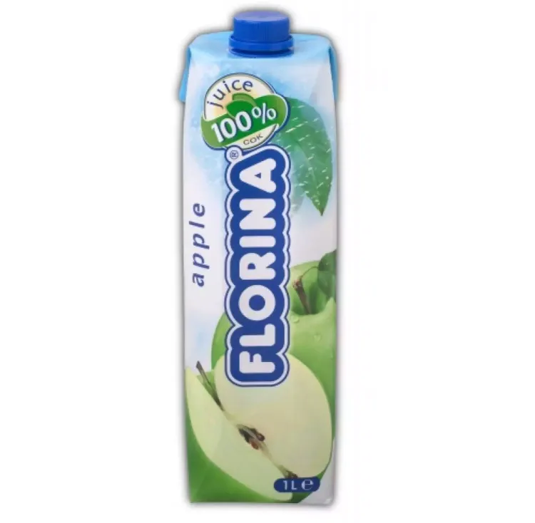 натурален сок Флорина Ябълка 1л - онлайн магазин за алкохол Ноков и Син