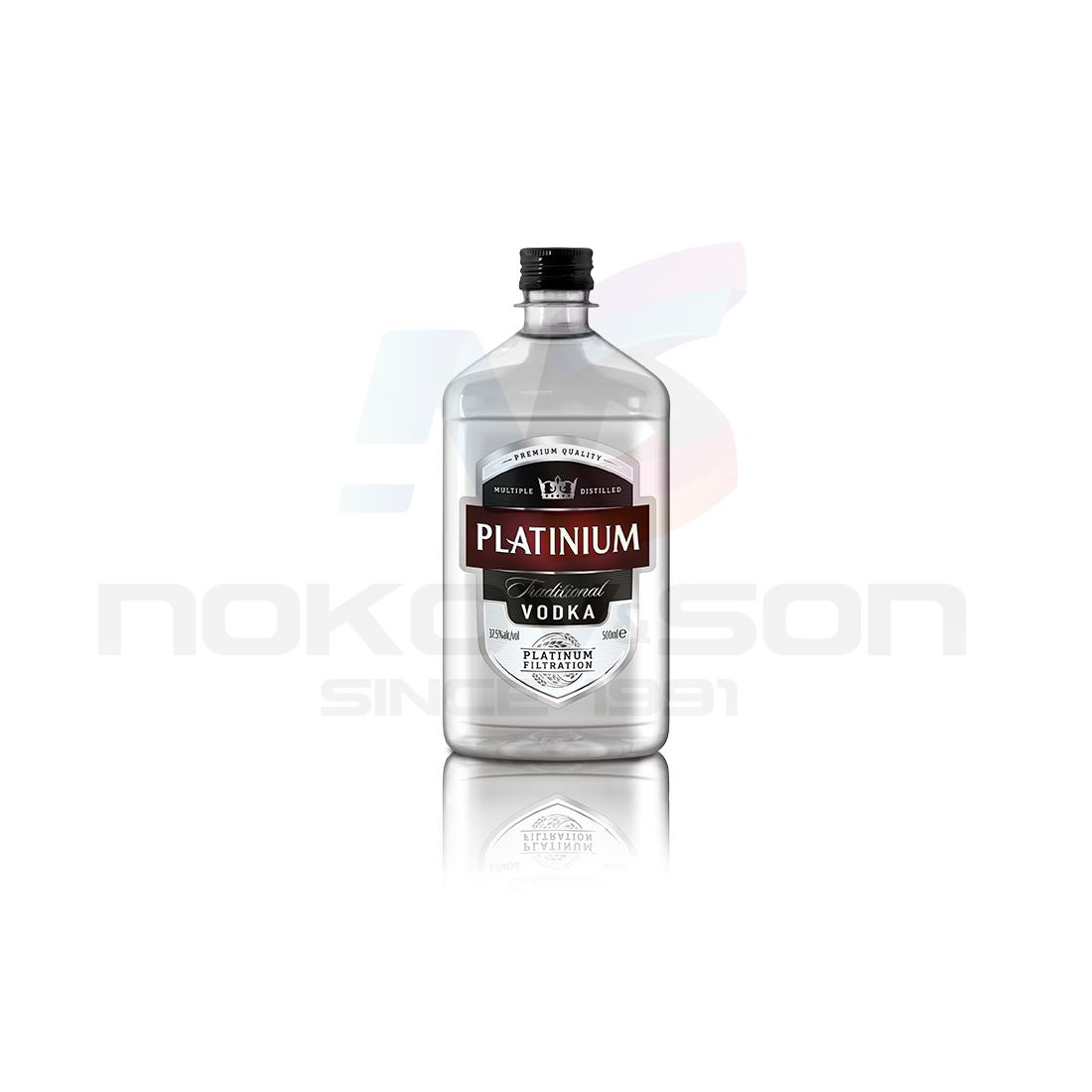 водка Platinum Traditional 500 - онлайн магазин за алкохол Ноков и Син