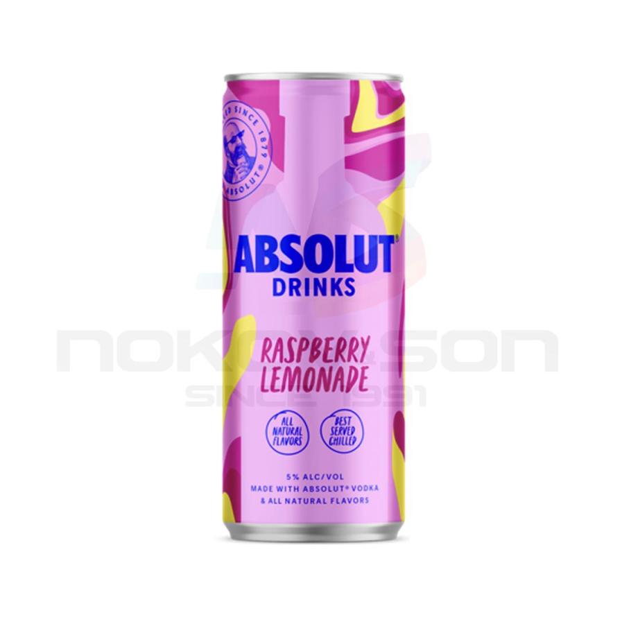 алкохолна напитка с водка Absolut RTD Raspberry Lemonade 250